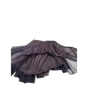 Cache | Dresses | Cach Womens Chocolate Brown Sheer Overlay Pleated ...
